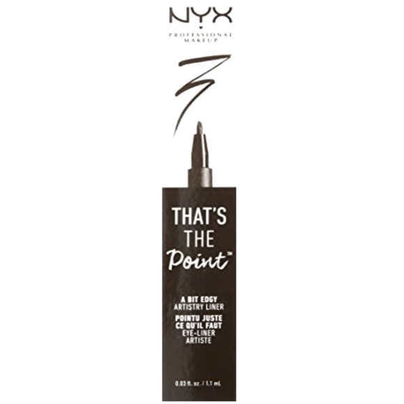 NYX | Makeup | New Nyx Thats The Point Artistry Liquid Black Eyeliner A ...